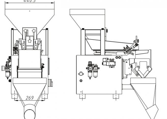 Single Head 4.5L Hopper Linear Weigher Packing Machine