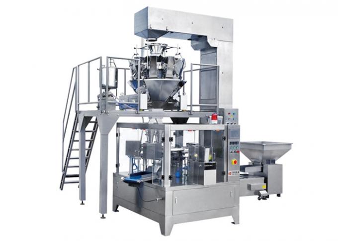 High Speed Rotary Bag Packaging Machine For food